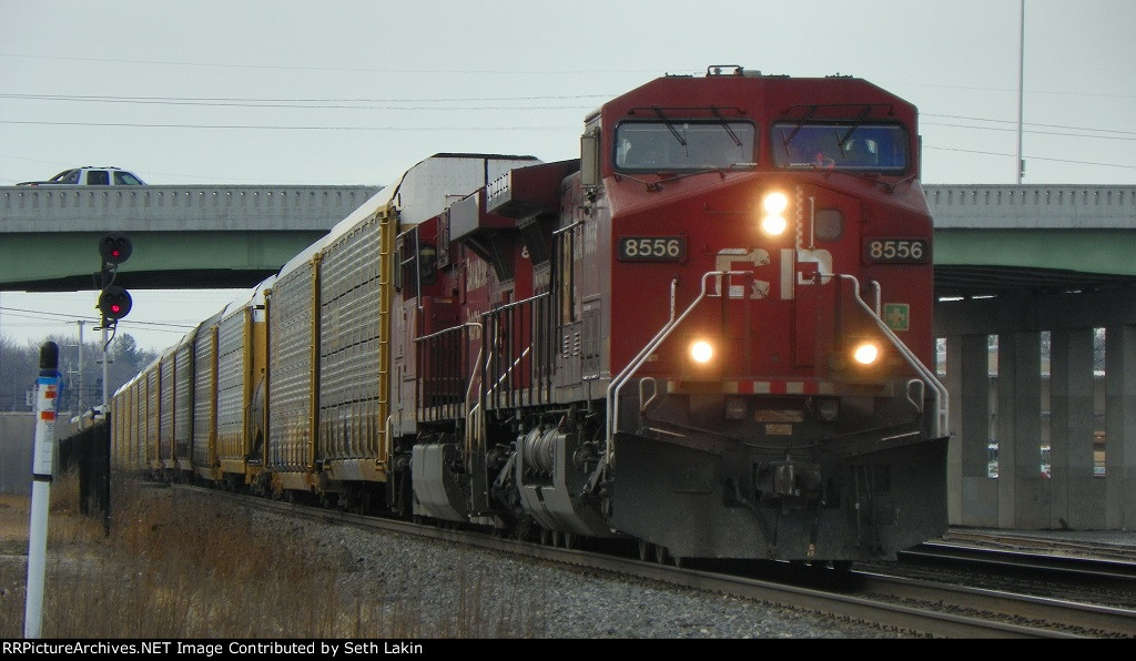 CP 8556 and Train 242